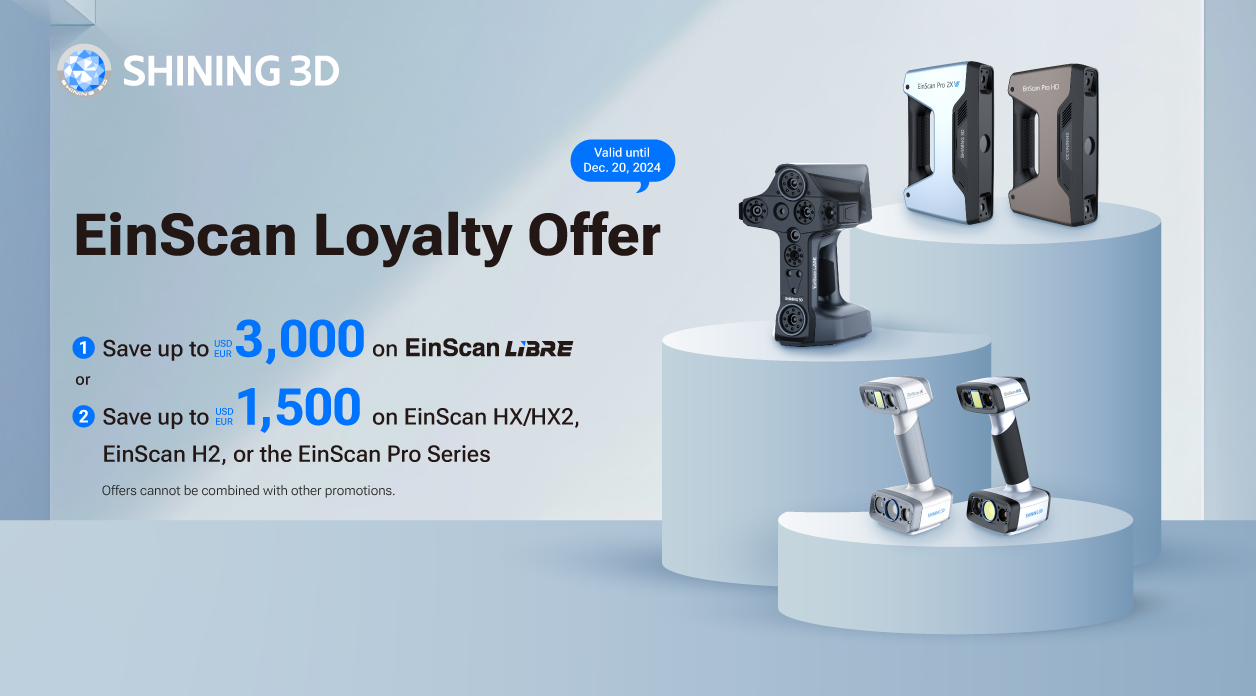 3d Scanners, Professional 3D Scanners, Software and Support | EinScan