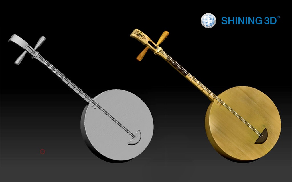 3D Digitizing Brings Out the Beauty of Historical Instruments - EinScan