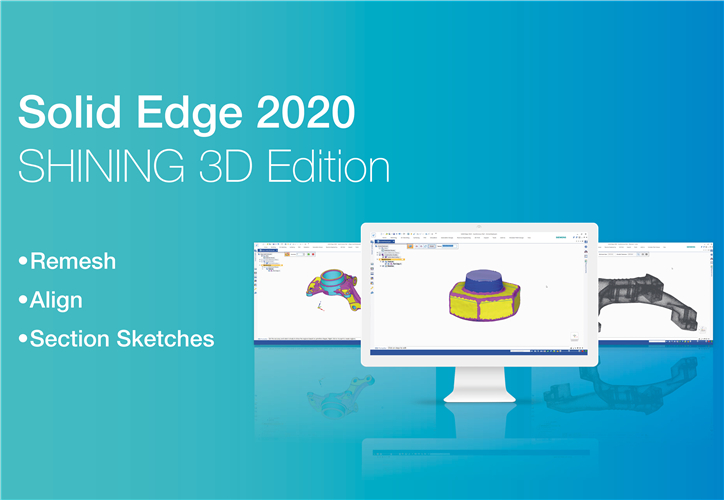 Announcing Solid Edge 2020: SHINING 3D Edition - es - EinScan