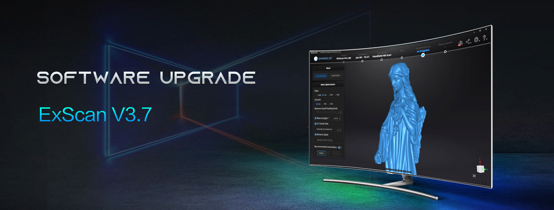Five ExScan Features to Head start 3D Scanning in 2022 - EinScan