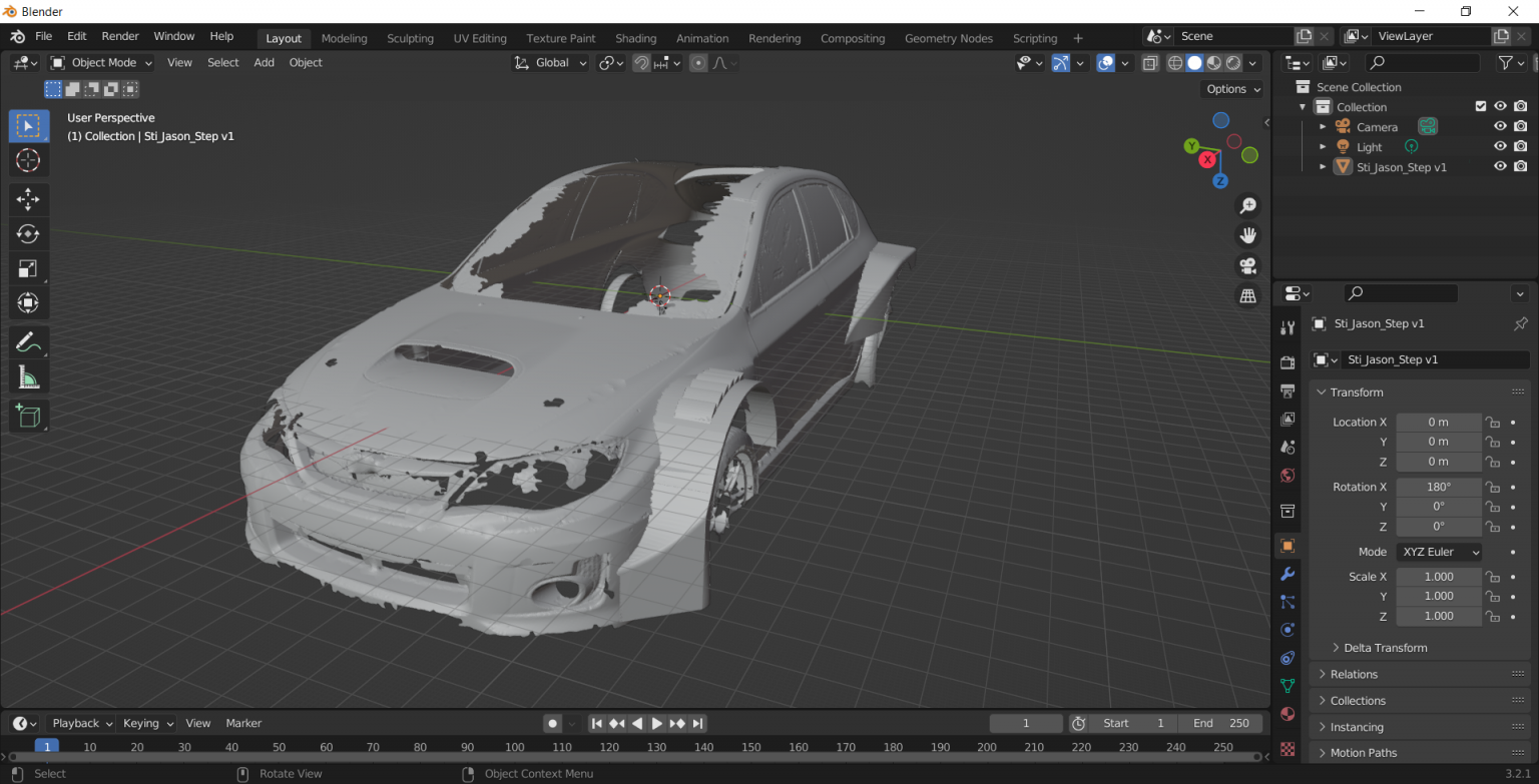 3D Scanning and 3D Printing for Automotive Widebody Kits Designing and ...