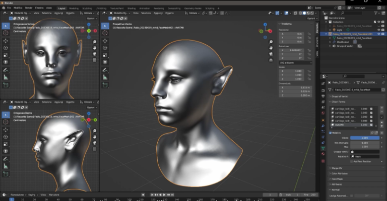 Build A Metahuman with 3D Scanning, UE, Blender, and Paint 3D