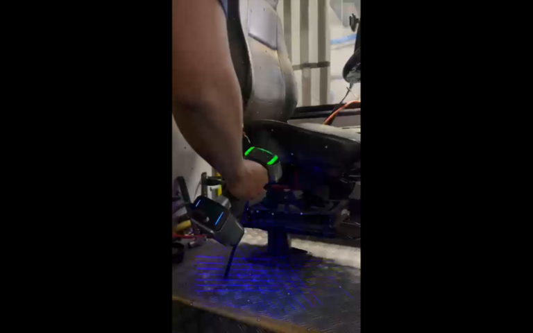 3D Scanning for Bus Partition Renovation and Noise Reduction