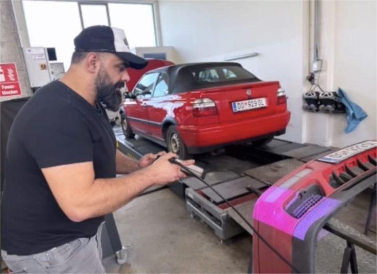 Car bumper modification with 3D scanning and 3D printing