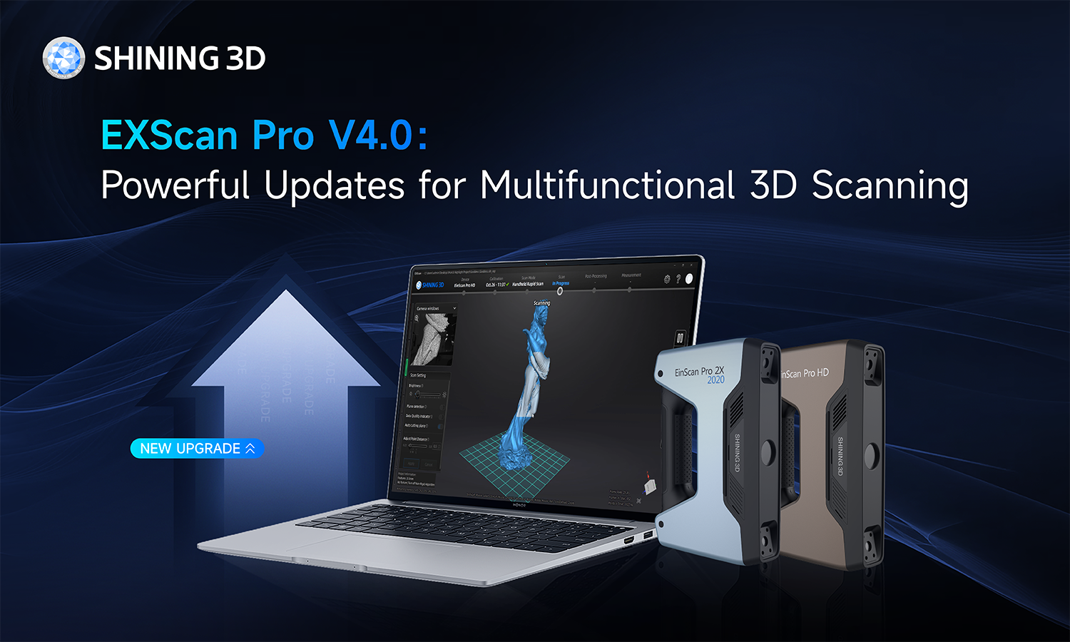 EXScan Pro v4.0: Powerful Updates for Multifunctional 3D Scanning - EinScan